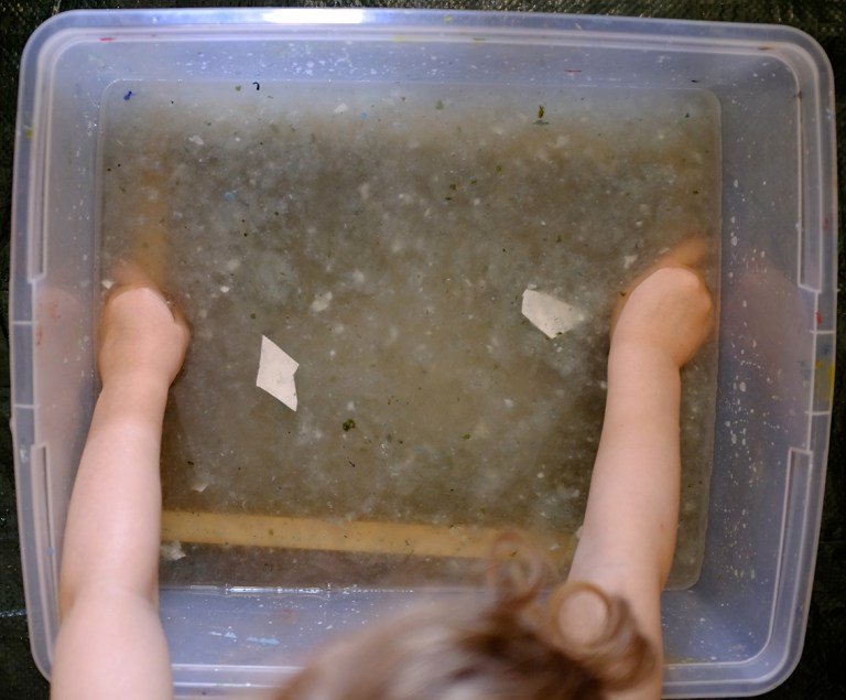 Easy Paper Making Activity: An Artsy Way to Encourage Picky Eaters or ...