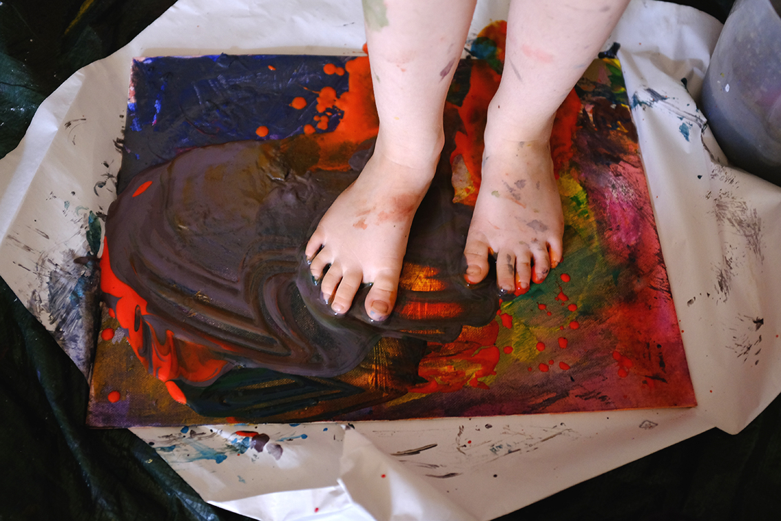 Messy Painting Ideas – Creative Parenting