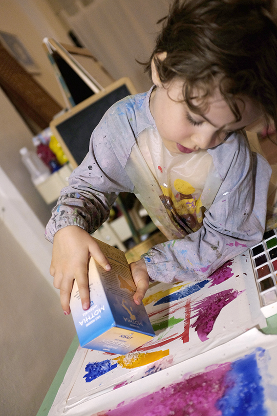 Mindful Moment: Watercolor Salt Painting Technique – Creative Parenting